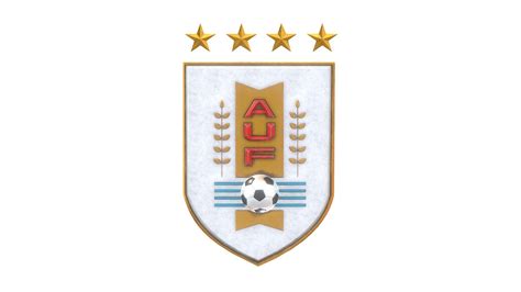 Uruguay National Team 3d Badge Buy Royalty Free 3d Model By