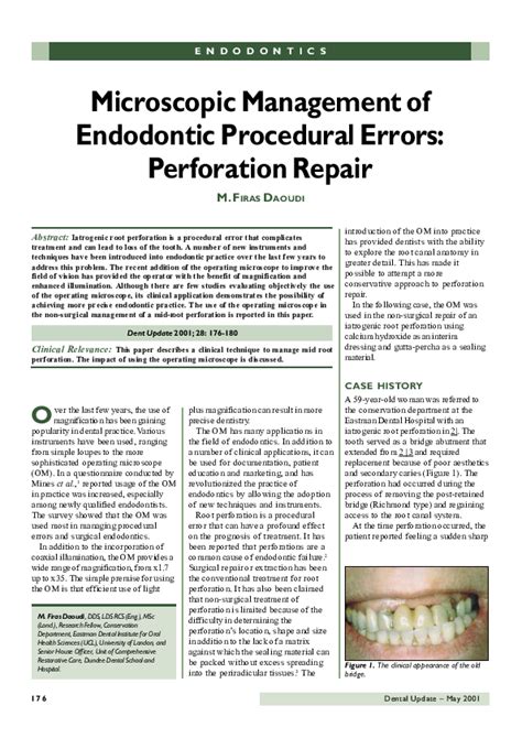 pdf microscopic management of procedural errors