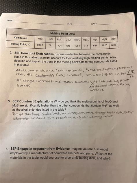 solved could you give your own answers for question two and