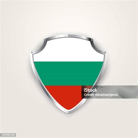 방패에 불가리아 국기 불가리아 국기입니다 벡터 일러스트 레이 션 0명에 대한 스톡 벡터 아트 및 기타 이미지 0명 국기