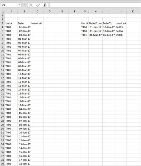 Return Value Between Fixed Dates Based On Multiple Criteria Excel