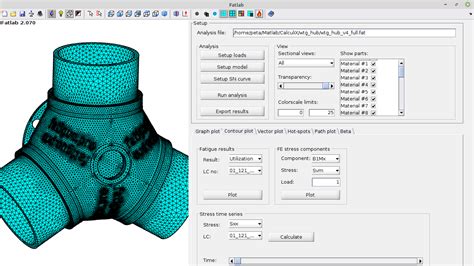 prepomax calculix results in fatlab fatigue pro