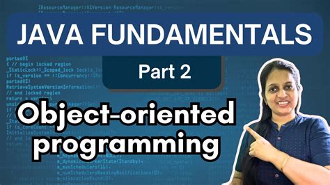 Introduction To Object Oriented Programming Java Fundamentals Oops Tutorial Youtube