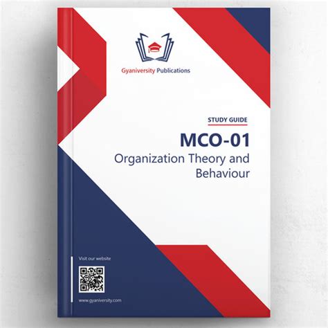MCO 01 Organization Theory And Behaviour IGNOU Guide Book Gyaniversity Publications