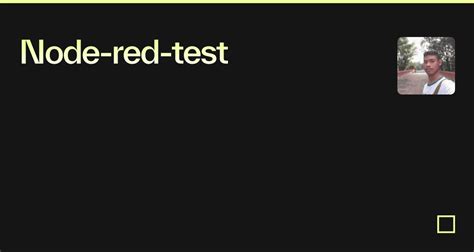 Node Red Test Codesandbox