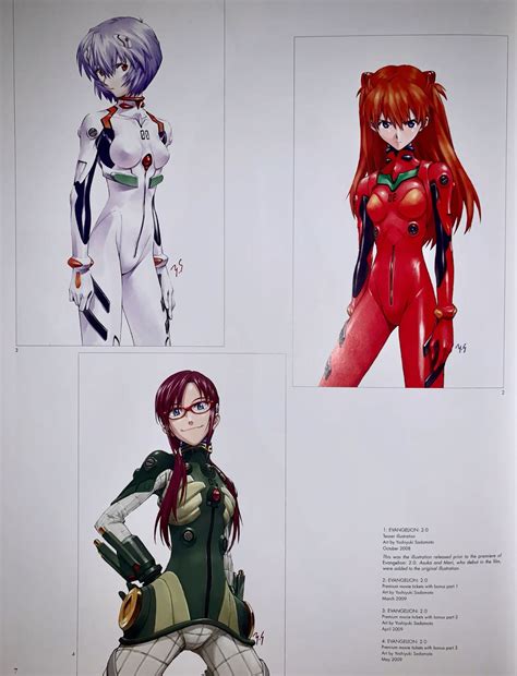 Evangelion Official Illustration 2007 2017 Neon Genesis Evangelion