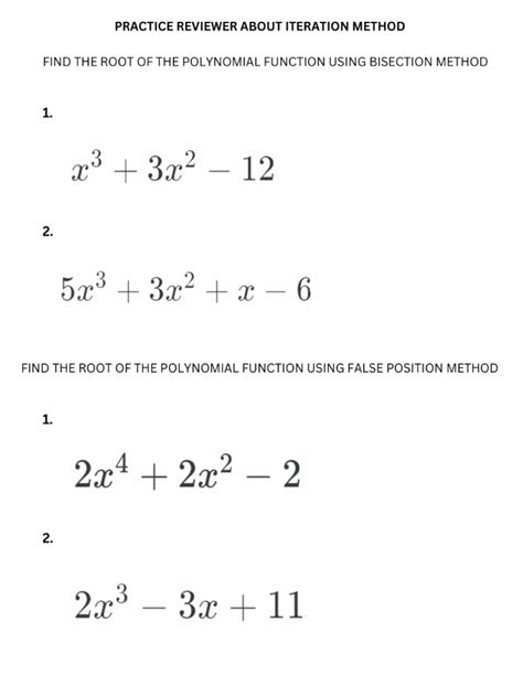 Learnng Iteration Practice Pdf