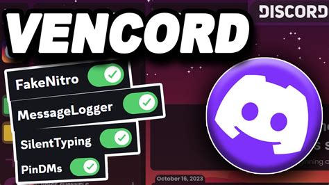 How To Use Vencord And Plugins Like Better Discord But Pretty Legit
