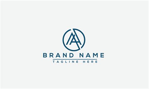 Aa Logo Design Template Vector Graphic Branding Element 10946739 Vector Art At Vecteezy