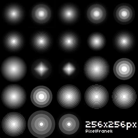 Textures For 2d Light Round Gradients By Pixelfranek