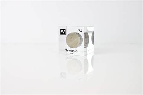 Tungsten Element Cube Encased In Lucite Acrylic Tungsten Metal Cylinder Periodic Table Education Tungsten Element Cube Encased In Lucite Acrylic Tungsten Metal Cylinder Periodic Table Education