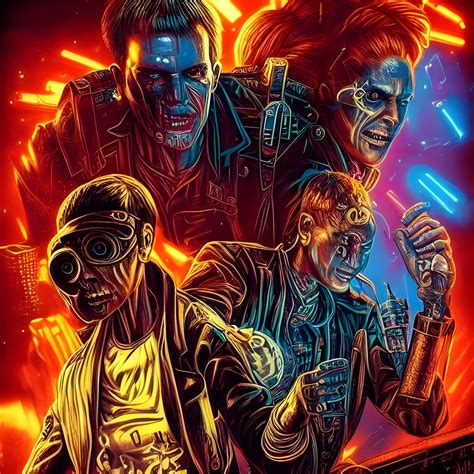 Cyborg Zombie City Ai Generated Artwork Nightcafe Creator