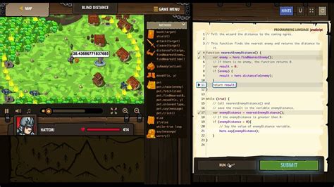 Codecombat Blind Distance Javascript Youtube