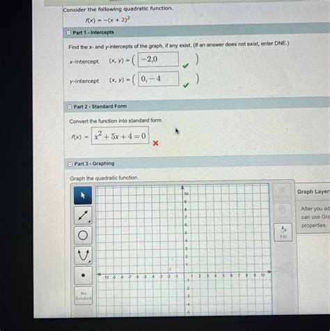 Solved Consider The Following Quadratic Function Chegg