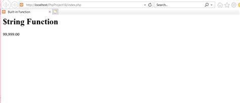 Built In Functions 2ฟังชันnumberformat และ ฟังก์ชั่น Strrepeat เว็บบอร์ด Php เว็บ