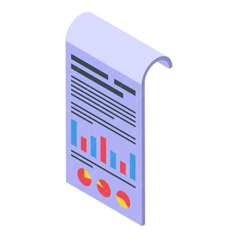 Premium Vector Graph Chart Assignment Icon Isometric Of Graph Chart