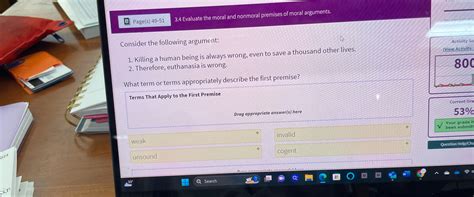 solved 3 4 ﻿evaluate the moral and nonmoral premises of