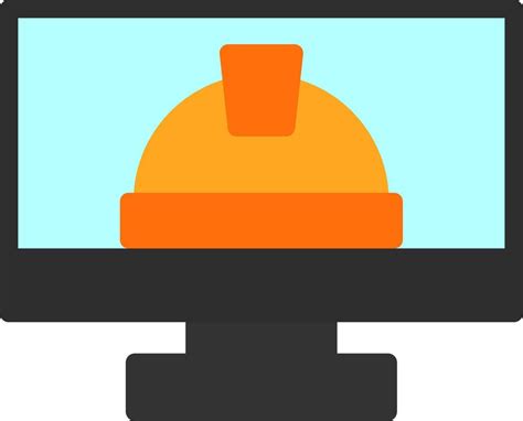 Monitor Flat Icon 39500050 Vector Art At Vecteezy