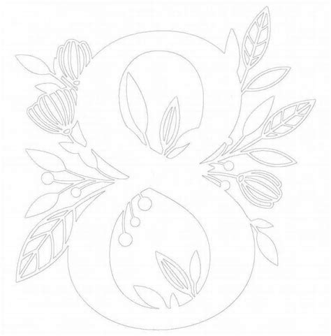 Шаблоны цветов к 8 марта для украшения окон 12 трафаретов фото