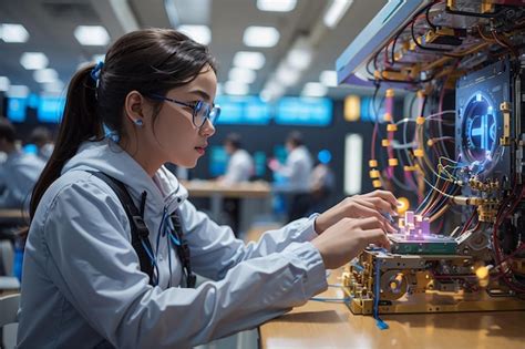Premium Ai Image Quantum Computing Education Navigating The World Of