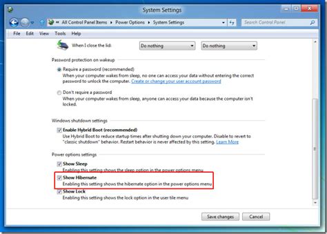 How To Enable Windows Hibernate Option