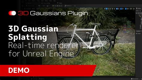 3d Gaussians Real Time Rendering In Unreal Engine Youtube