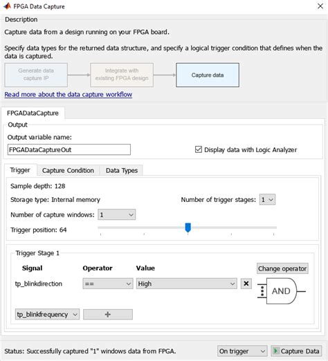 Debug Ip Core Using Fpga Data Capture Matlab And Simulink