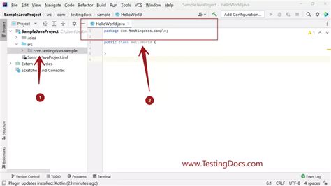 Create Package In Intellij Idea Ide Testingdocs
