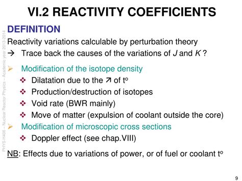 Ppt Chvi Reactivity Balance And Reactor Control Powerpoint Presentation Id5129829