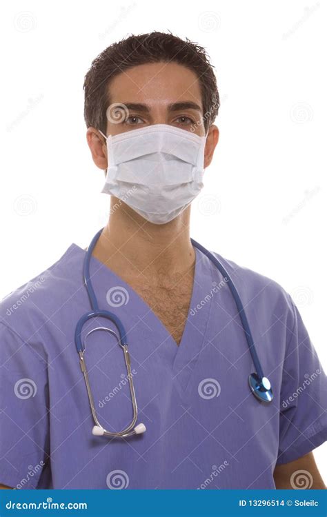Male Surgeon In Scrubs Stock Images - Image: 13296514