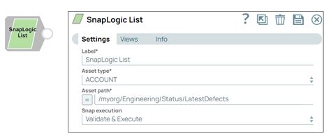 Snaplogic List