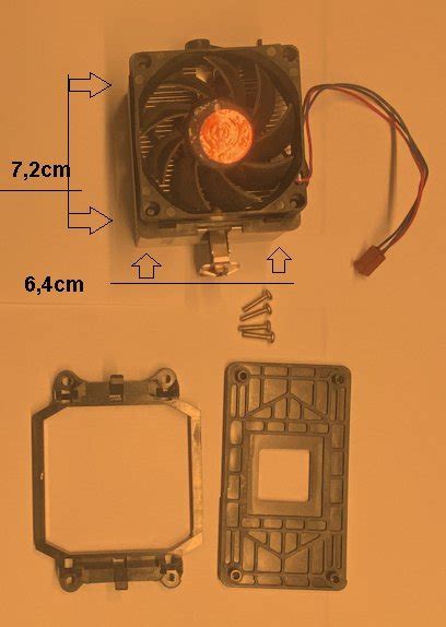 Cpu Kylare Och Fläkt För Amd Cpu Socket Am2 Am3 Köp På Tradera 674825024