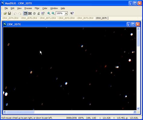 Processing Dslr Raw Deep Sky Images With Maxdslr And Maxim Dl