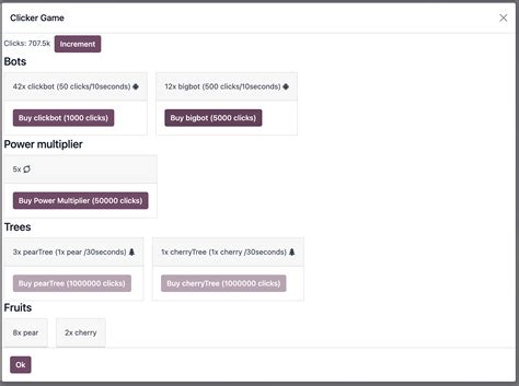 Chapter 1 Build A Clicker Game — Odoo 170 Documentation