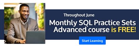 Free Course Of The Month 2024 Monthly Sql Practice Sets Advanced