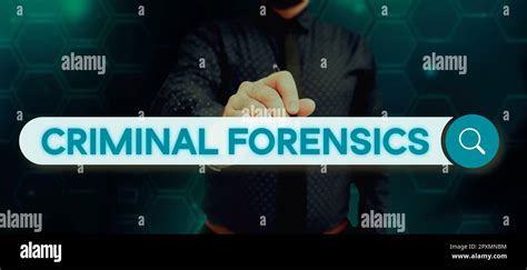 Text Sign Showing Criminal Forensics Concept Meaning Federal Offense