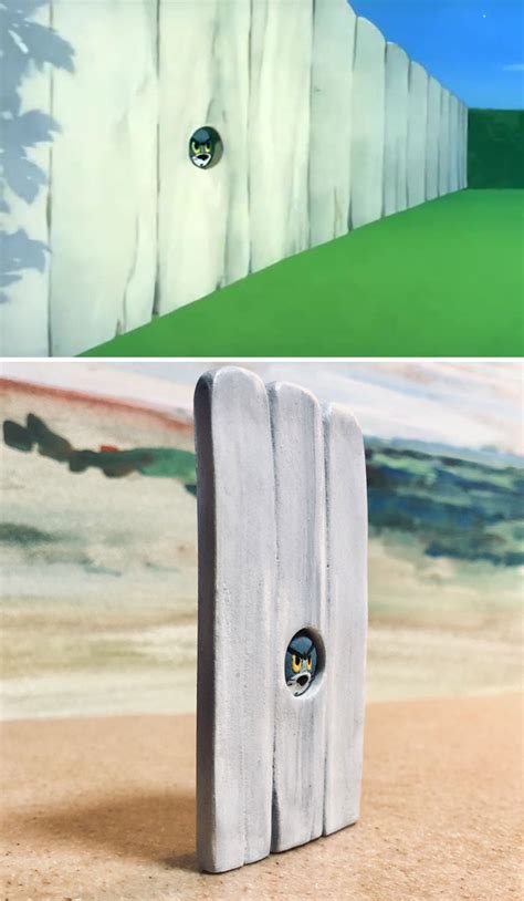 វិចិត្រករជនជាតិជប៉ុនបានបង្កេីតសកម្មភាពរបស់ថមនិងជែរីទៅជារូបចម្លាក់