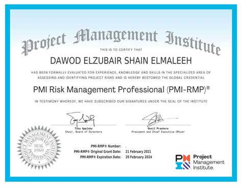 Dawod Elmaleeh Pmp® Pmi Rmp® On Linkedin Riskmanagement Management Pmiksa Rmp 60 Comments