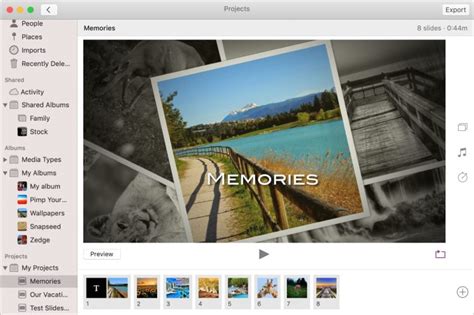 How To Create A Slideshow On Mac In The Photos App How To Create A Slideshow On Mac In The Photos App