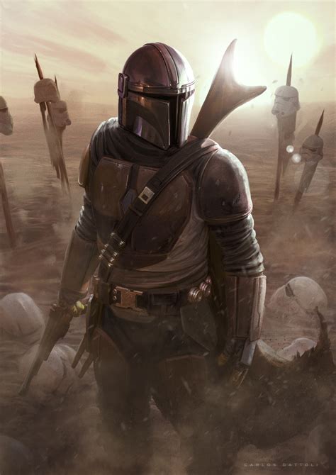 The Mandalorian By Carlos Dattoli R Imaginaryjedi