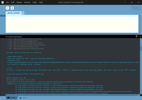 Signing Validation Error On Bundle Release Issue Processing Processing Android GitHub