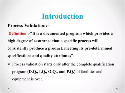 Process Validation Of Oral Liquid Pptx
