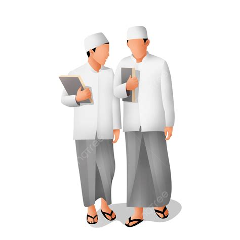 Gambar Santri Png Vektor Psd Dan Clipart Dengan Background Transparan Untuk Download Gratis