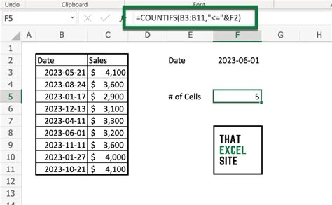 how to count cells if in a date range in excel that excel site