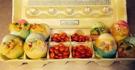 Well I Tried Making Deviled Egg Chicks Imgur