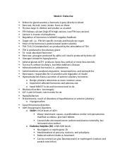 Week 6 Endocrine Docx Week 6 Endocrine Endocrine Gland Secretes A Hormone It Goes Directly To