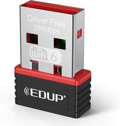 Amazon Com EDUP Nano USB WiFi 6 Adapter 2 4Ghz 300Mbps 802 11ax Driver Free Plug And Play