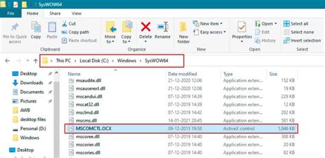 Mscomctlocx Missing Or Invalid Fix Vb60 On Windows