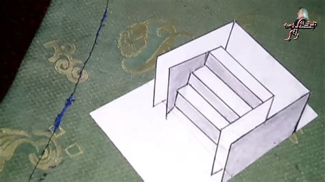 رسم ثلاثي الابعاد خدعة الرسم سهلة الرسم 3d Drawing Drawing Trick