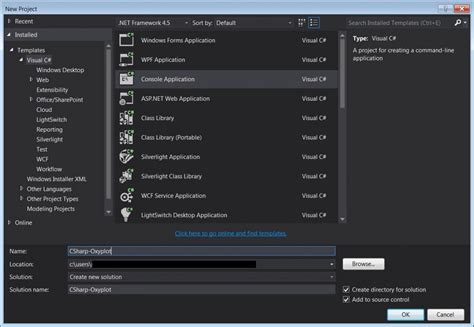 Using Oxyplot Library With C Navjodh